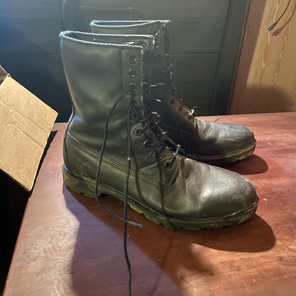 Timberland | Shoes | Timberline Black Leather Mens Boots | Poshmark